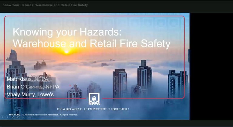 Know Your Hazards: Warehouse and Retail Fire Safety – AquaFire